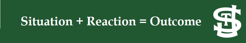 Situation + Reaction = Outcome. – O Line Skills