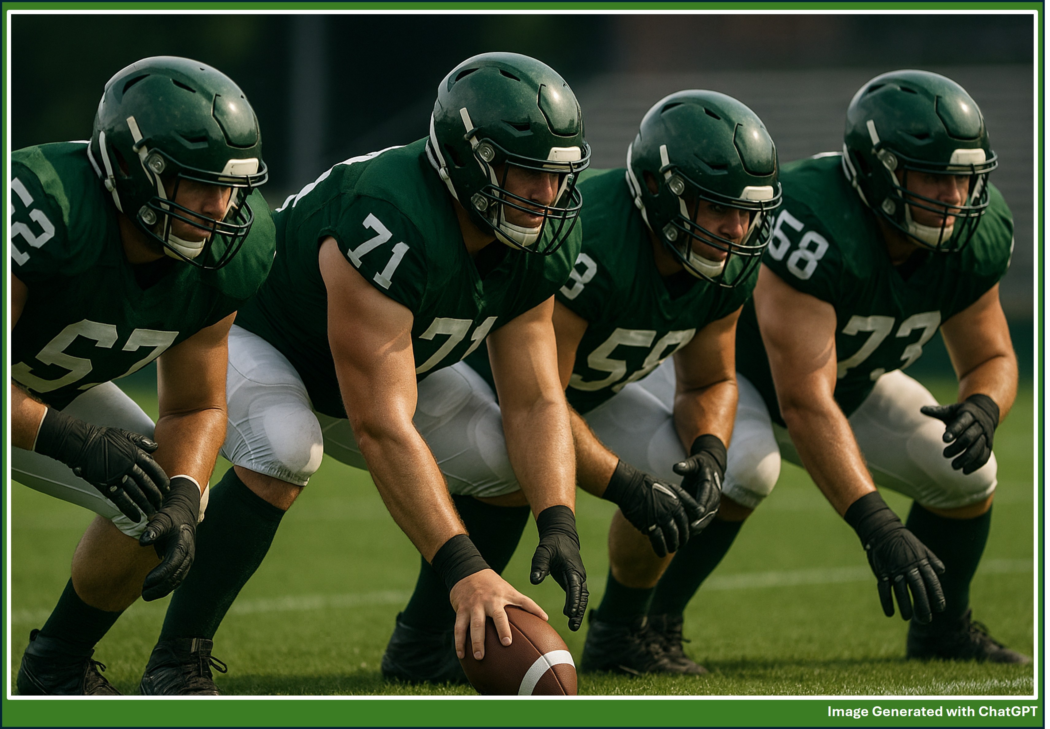 We Strive Together – O Line Skills